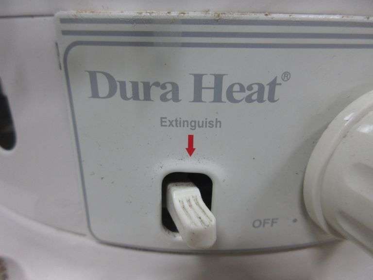 Duraheat DH2304 kerosene heater, 23K max BTU, includes safety cage ...