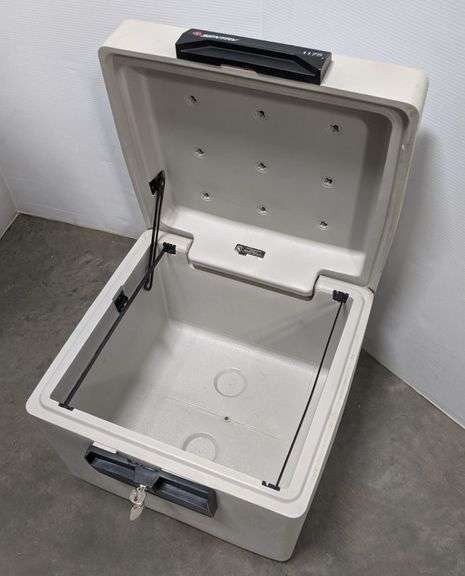 Sentry 1175 fireproof document/file safe with keys, key turns to left ...