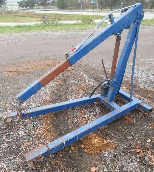 Heavy duty cherry picker, 3'W x 6'D x 5'H, works as it should, used ...