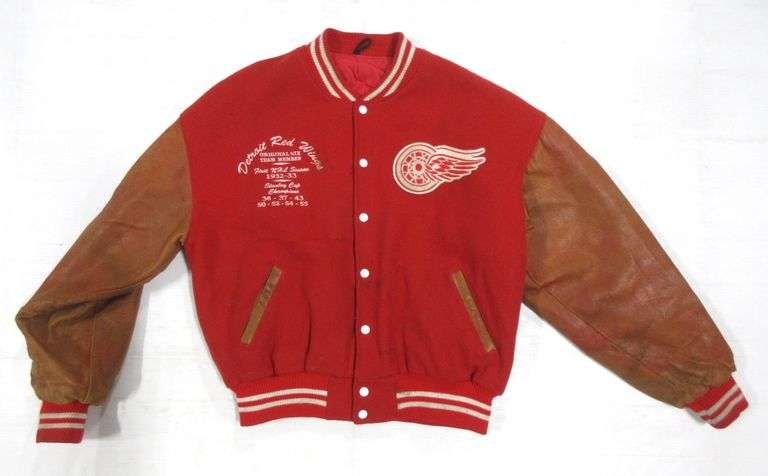 Vintage Detroit Red Wings original six team member 1955 Stanley Cup ...