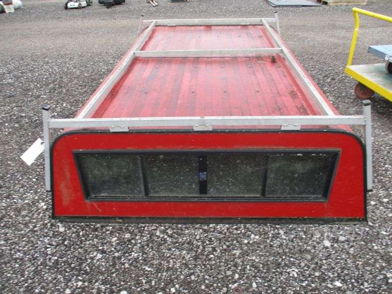 Aluminum pickup topper, three side access doors and tailgate, all ...