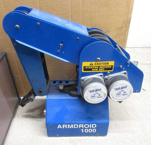 Lab-Volt Armdroid 1000 CNC robotic arm, power supply and controller ...