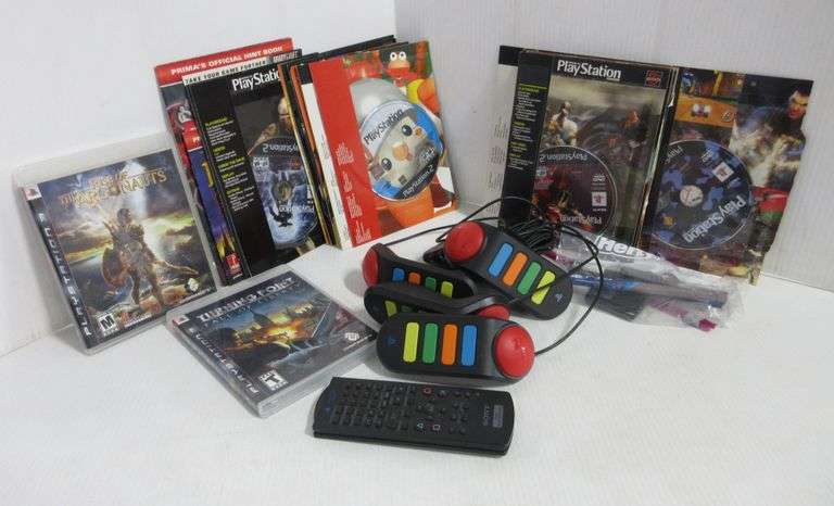 (22) PlayStation 2 demo discs, new with just a few open; (2) Memory ...