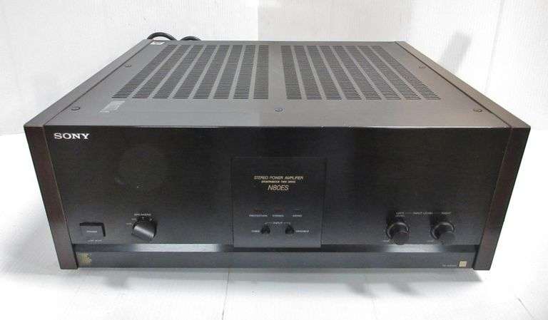 1990's Vintage Sony TA N80ES Power Amp, 200 Watts per channel into 80HM ...