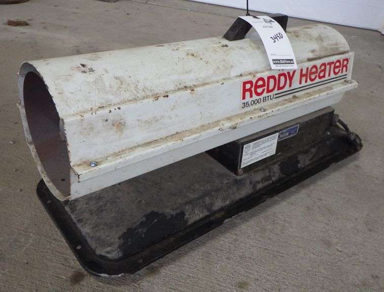 Reddy Heater, Model R35A, Kerosene portable heater, 3-gallon capacity ...
