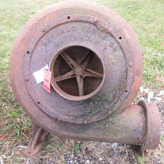 Very large cast iron forge blower by Buffalo Forge Co., 32" to 34"Dia ...