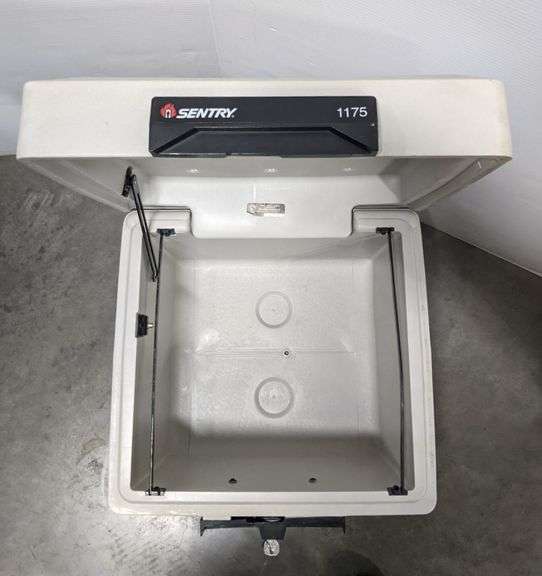 Sentry 1175 fireproof document/file safe with keys, key turns to left ...