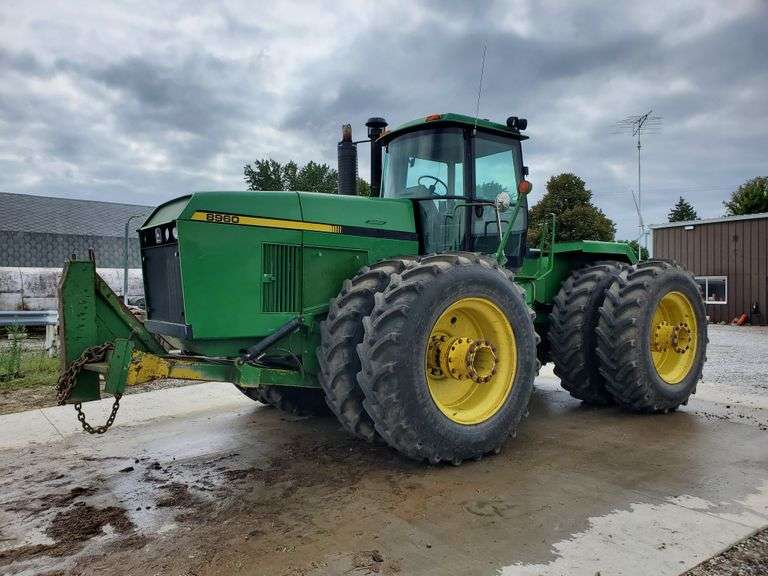 1991 John Deere 8960 4WD Tractor, Ser. No. RW8960H002629, (12,536 Hrs ...