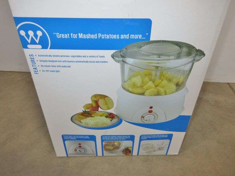 Westinghouse vegetable and potato steamer, potato masher, all in one ...