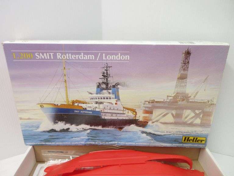 Heller Smit Rotterdam London ship, 1/200 scale model kit, new ...