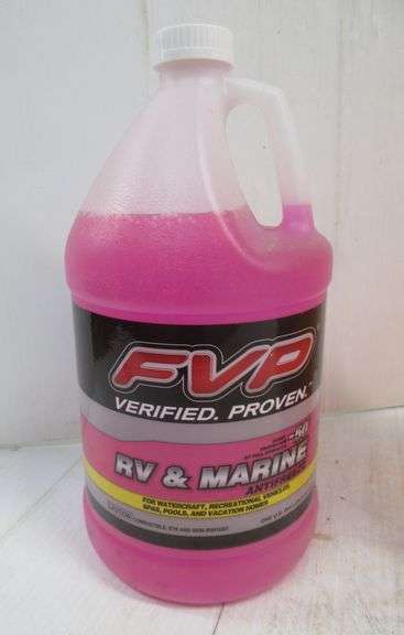 (3) One gallon RV and marine antifreeze: 1- FVP brand, and 2- Cul-mac industries - Albrecht ...