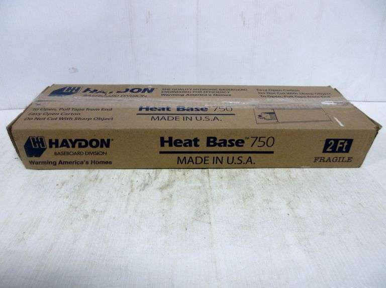 Haydon baseboard heat base 750, 24" - Albrecht Auction Service