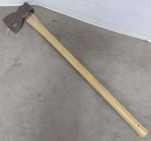 Bell systems axe with nut wrench built in, 35"L, good - Albrecht ...