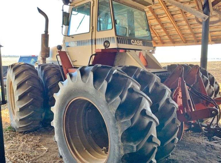 Case 4690 Tractor, 4WD, (4579 Hours), 20.8x34 Tires, 3-pt. Hitch and ...