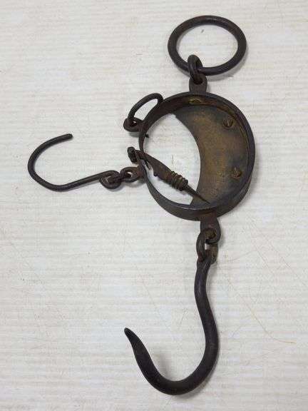 Early Pelt scale with brass gauge, made in Germany, 11"H - Albrecht ...