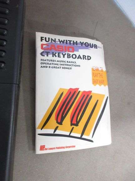 Casio keyboard, CT-638, all notes are lettered, works great - Albrecht ...