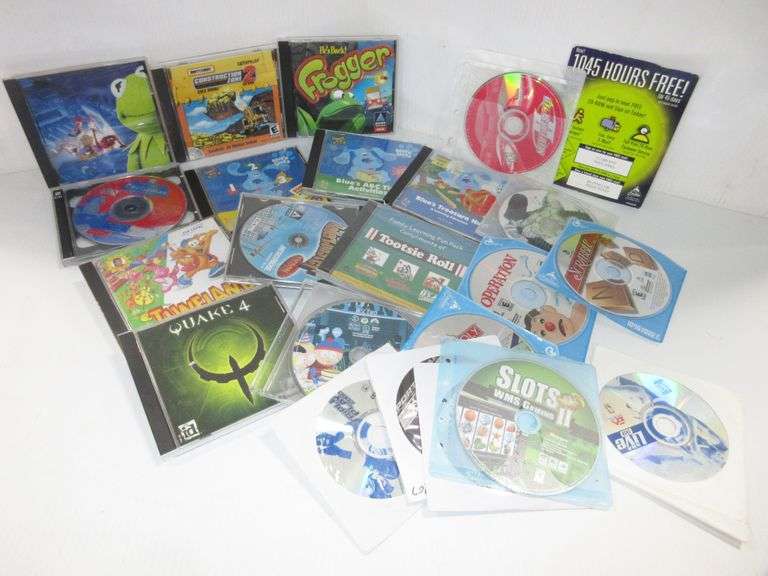 (23) Various CD-Rom computer games, nice condition - Albrecht Auction ...