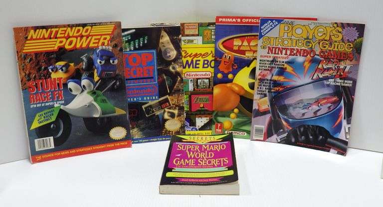 Gaming players guides, 10" x 8", includes: 1992 Top Secret Password ...
