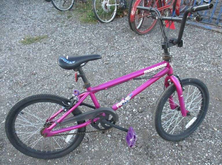 Girls pink Mongoose Signature Rave Rio bicycle, 20" rim, good tires ...
