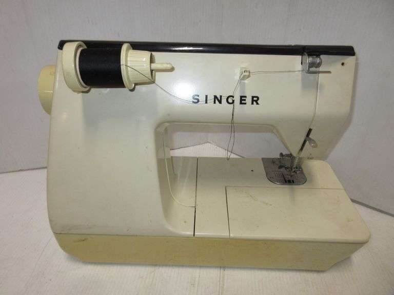 Singer Athena sewing machine, with attachments and sewing table, good ...