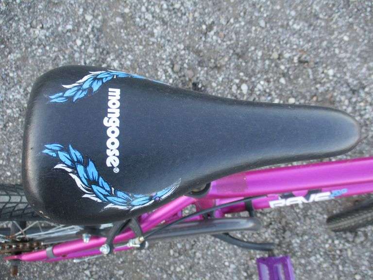 Girls pink Mongoose Signature Rave Rio bicycle, 20" rim, good tires ...