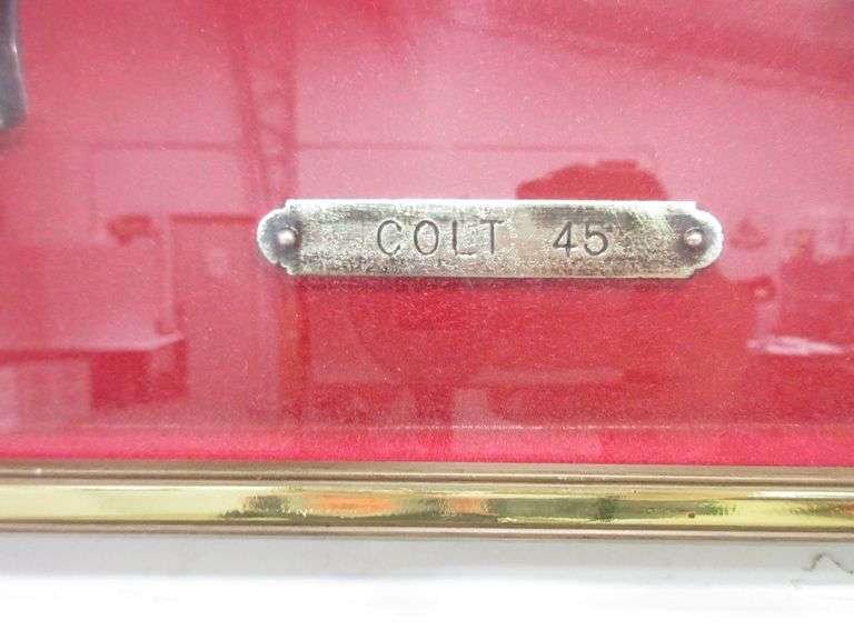 Colt 4S wall decor, 10"W x 8"H - Albrecht Auction Service