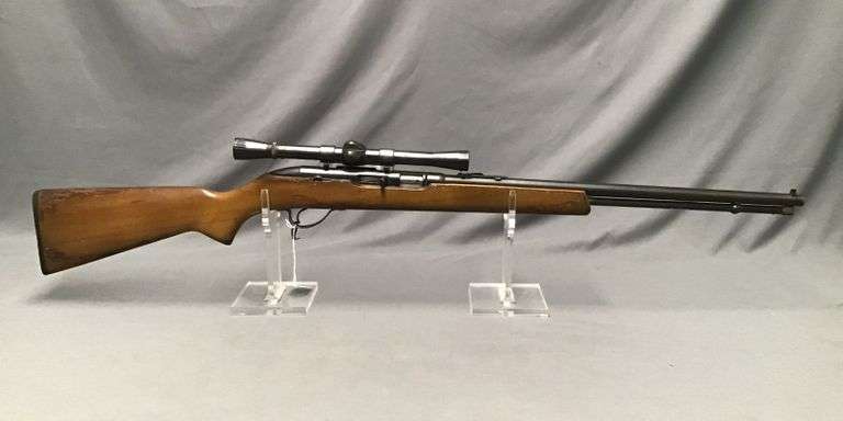 Springfield .22 Cal. semi-auto rifle, model 187, series A with scope ...