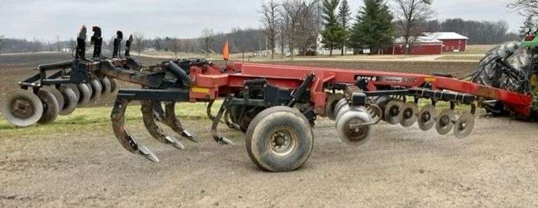 2006 Case IH Ecolo-Tiger 530C Disk Ripper, 12.5' Working Width, 9 ...