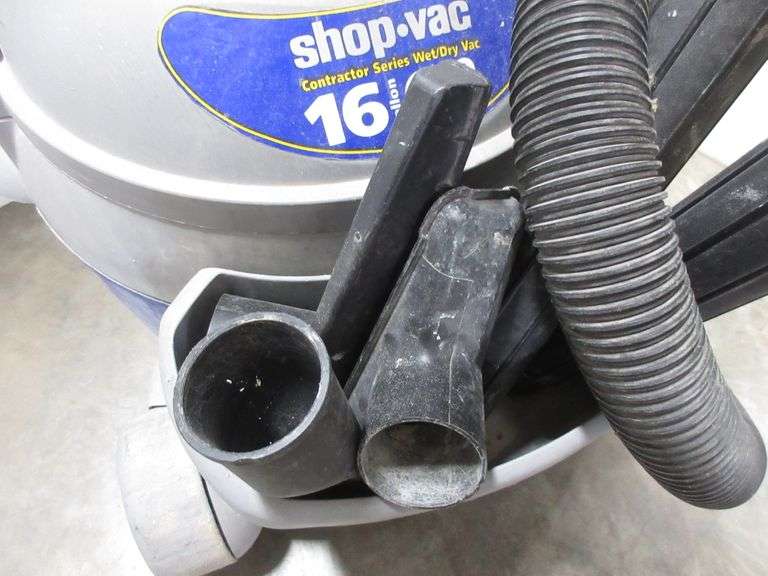 Shop Vac 16-gallon 6 HP, used, works - Albrecht Auction Service