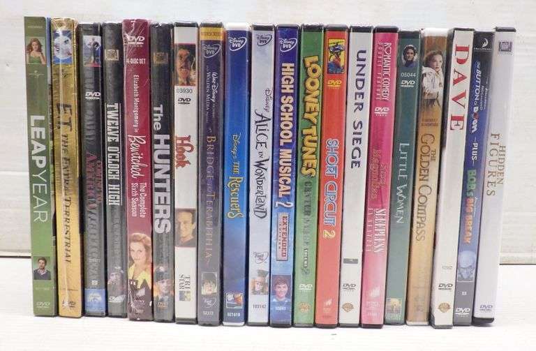 (20) DVDs, various titles, NIP - Albrecht Auction Service