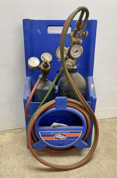 Uniweld portable torch kit, good condition - Albrecht Auction Service