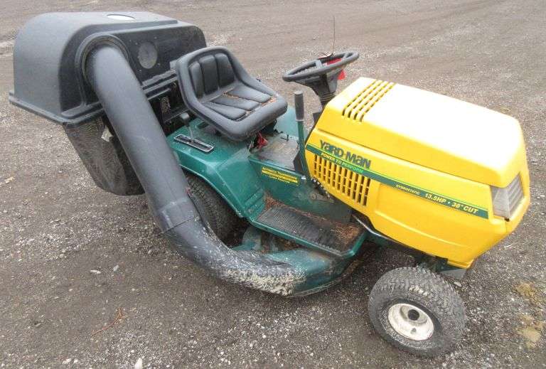 1996 Yardman lawn mower, 38" cut, hydrostatic, needs a battery, runs ...