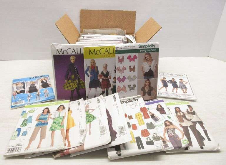 (2) Boxes of patterns, 30-total - Albrecht Auction Service