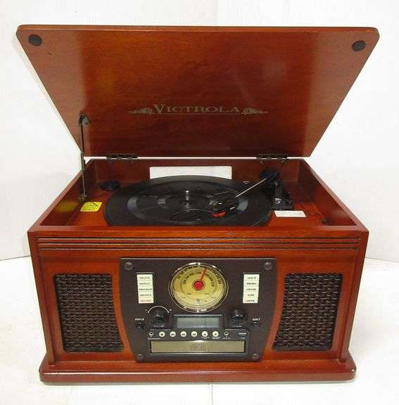 Victoria model VTA-600B no static 8-in-1 record player, bluetooth, FM ...