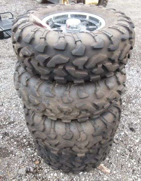 Bajacross XD 8-ply side by side wheels and tires on Polaris wheels ...