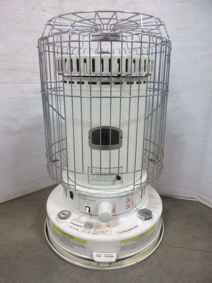Duraheat DH2304 kerosene heater, 23K max BTU, includes safety cage ...