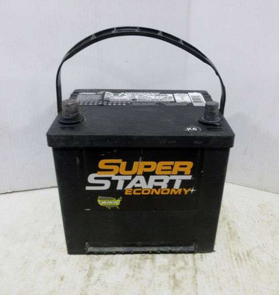 540 CCA battery top post, 12.83V, charged, tested and works - Albrecht ...