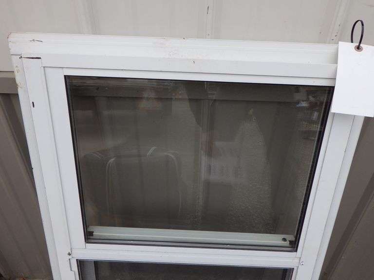 White thermo window with screen, nailing flanges, 24"W x 36"H, never ...
