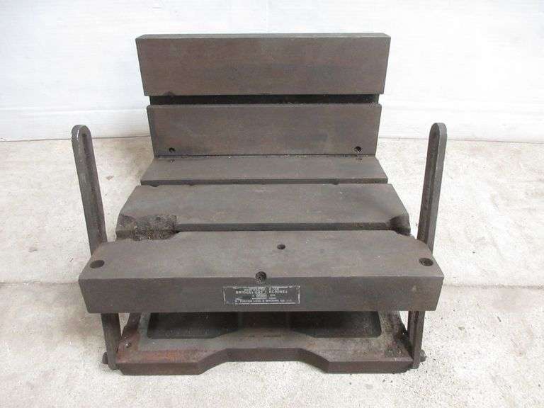 Bridgeport tri-sine adjustable angle plate fixture for the Milling ...