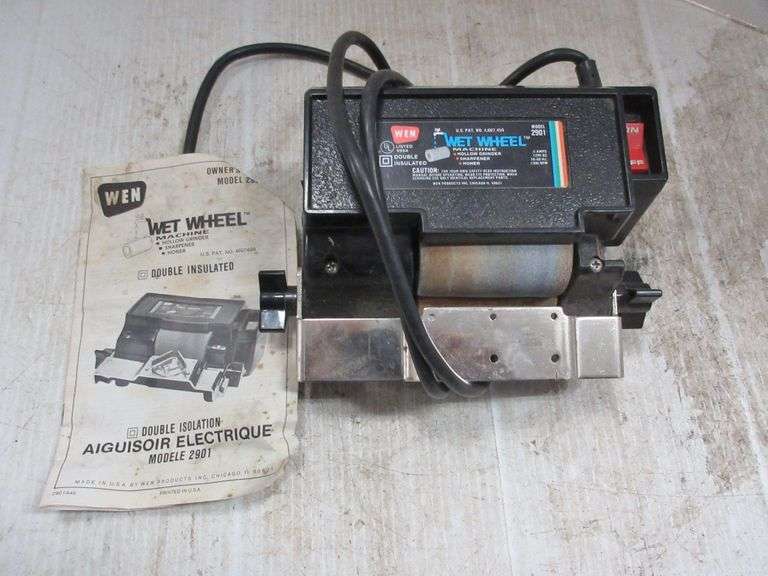 Model 2901 S WEN wet wheel machine - Albrecht Auction Service