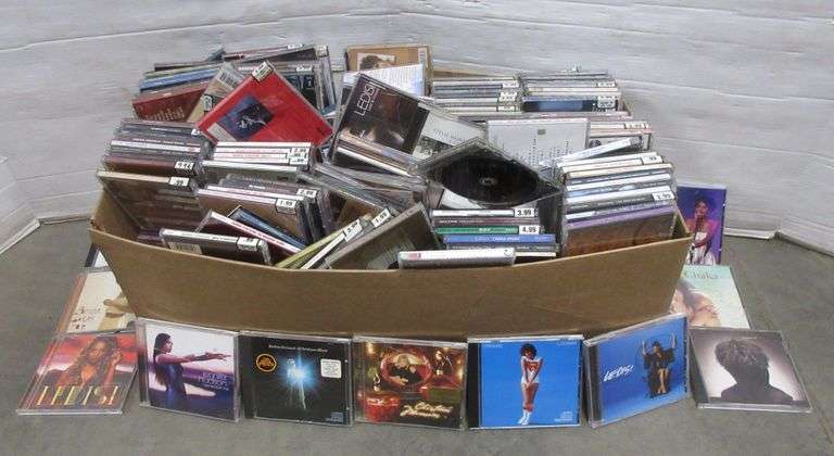 Over (300) Music CD's, includes: Barbra Streisand, Celine Dion, Diana ...