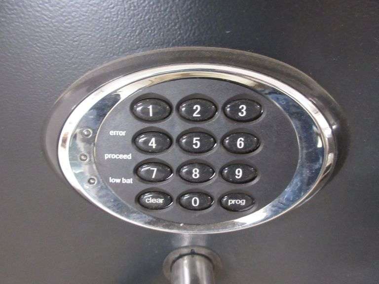 SentrySafe electronic coded safe, 21 1/2"W x 17"D x 38"H, works well ...