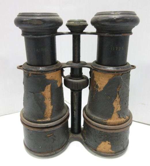 1800's French Military galilean binoculars by Gesture in Paris France ...