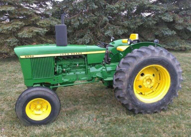 1974 John Deere 2630 Diesel Tractor, New Paint, New Fenders, New ...