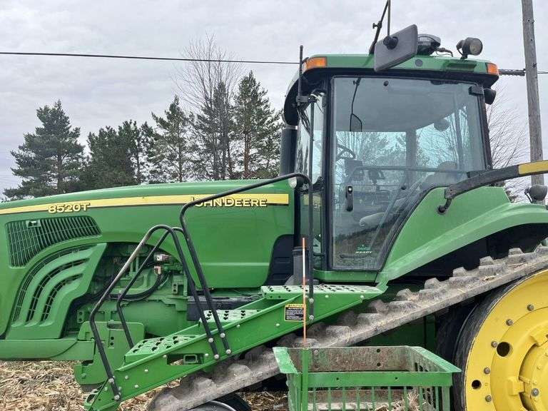 John Deere 8520T Tractor, (5902 Hours), New 16" Camoplast Tracks, 5 ...