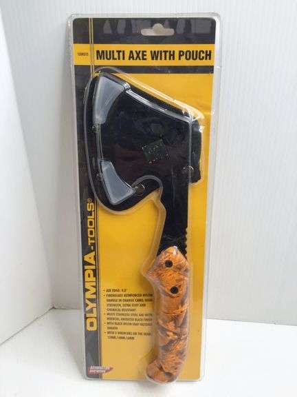 Multi Axe with Pouch by Olympia Tools - Albrecht Auction Service