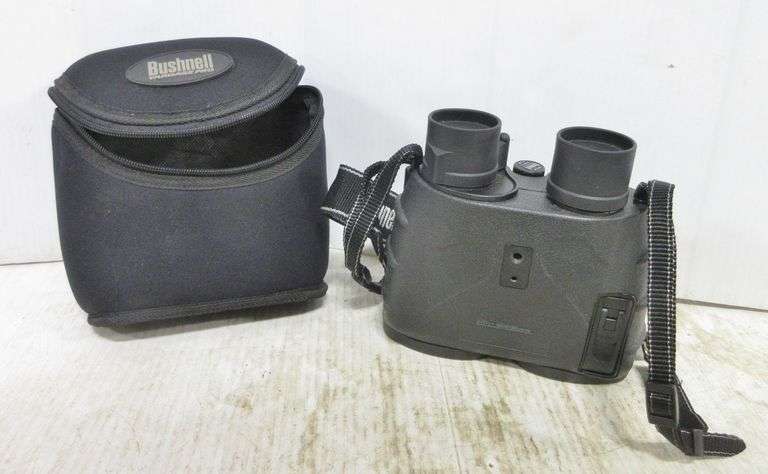 Bushnell Yardage Pro binoculars, 8x36 laser rangefinder with strap and ...