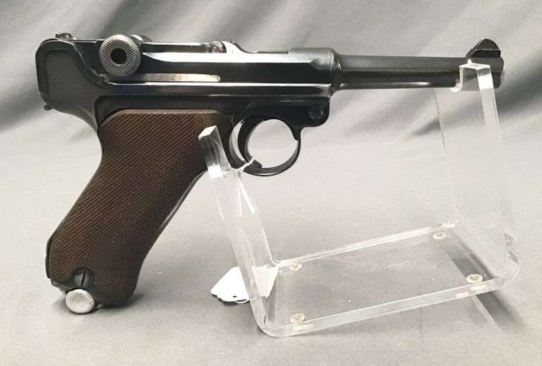 German P-08 .30 Caliber Luger Pistol, This Variation is Known as the ...