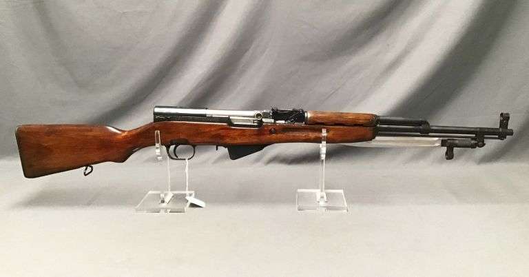 1951 Russian SKS Tula Arsenal 7.62 x 39 Semi-Auto Rifle - Albrecht ...