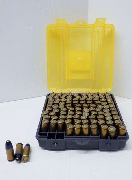 (100) Rounds 9mm ammunition, factory loads from bulk package looks to ...
